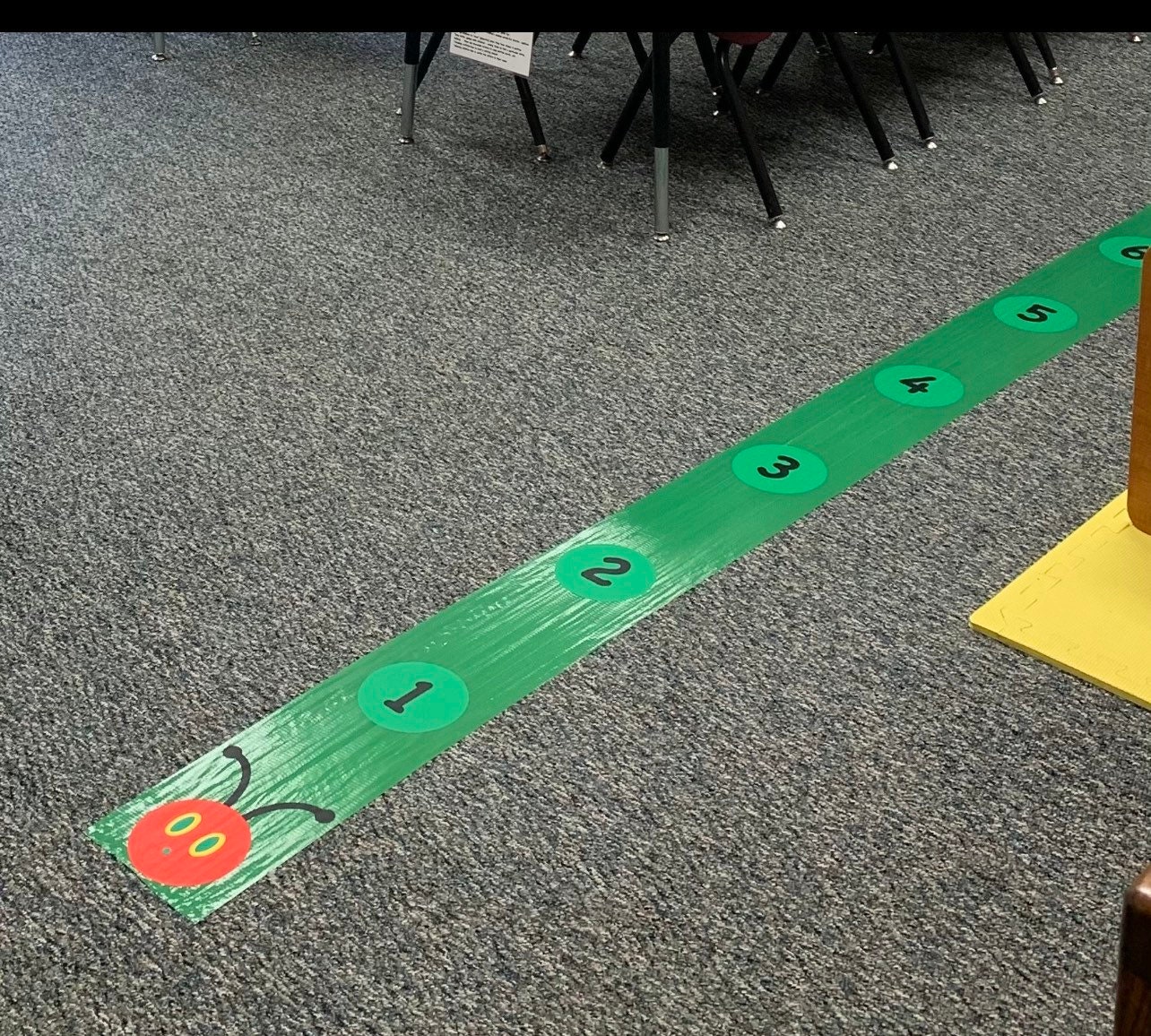 Caterpillar Line up Dots - Etsy