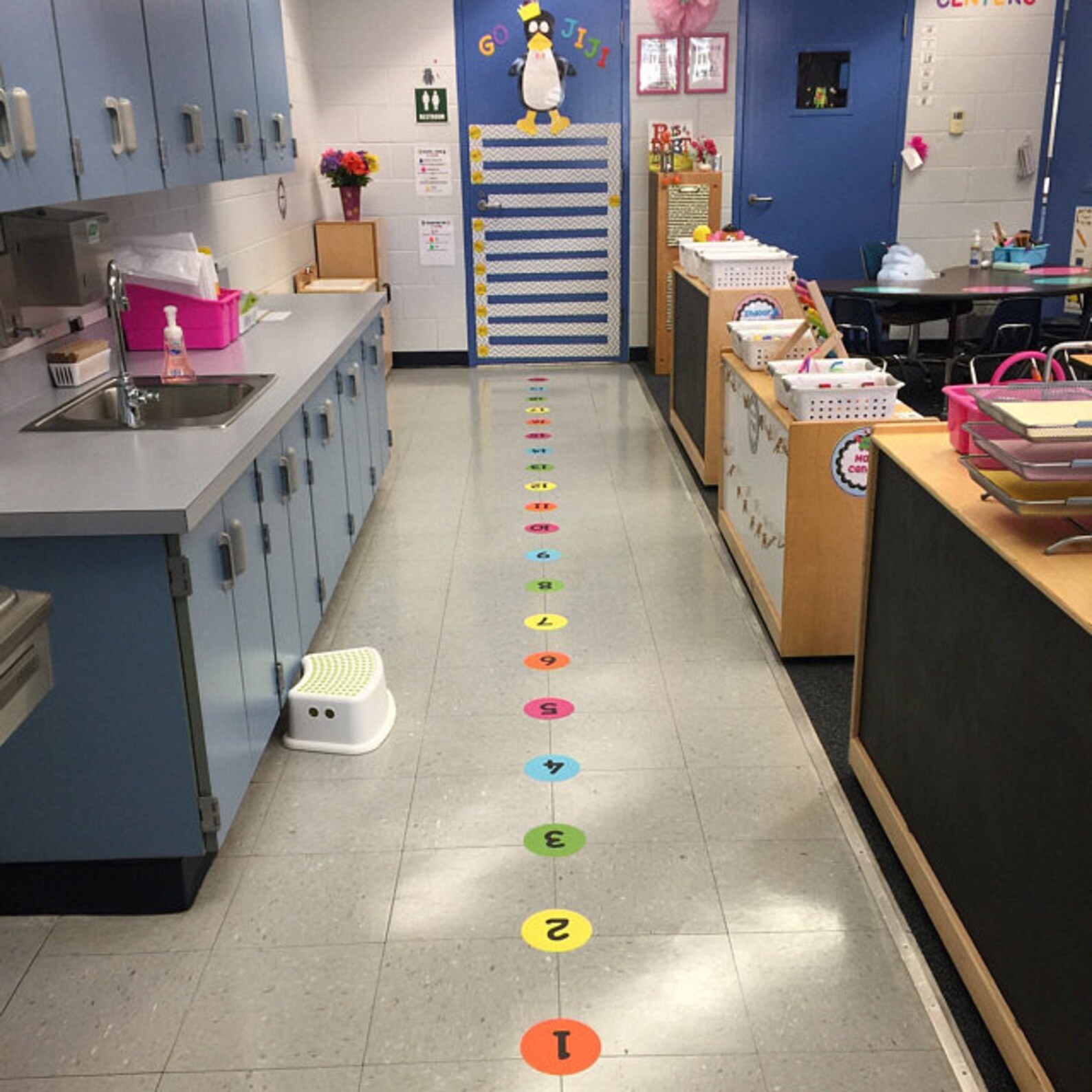 Classroom Line-up Dots - Etsy