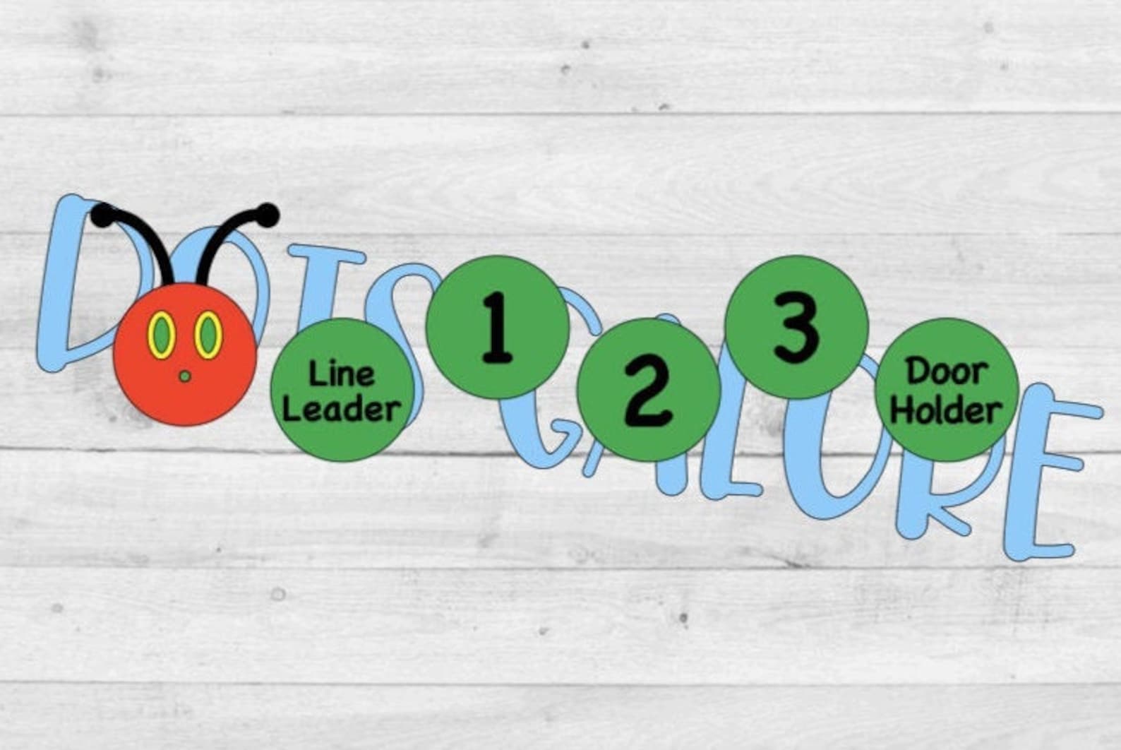 Caterpillar Line up Dots - Etsy