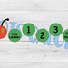 Caterpillar Line up Dots - Etsy