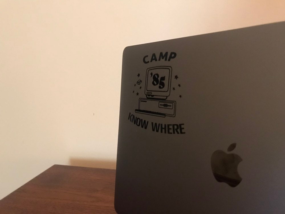 Camp Know Where Dustin Stranger Things 3 Vinyl Decal - Etsy