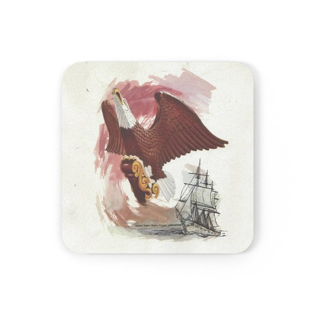 Steam Frigate Ship, Navy Nautical Coaster, Ship Figureheads Collection ...