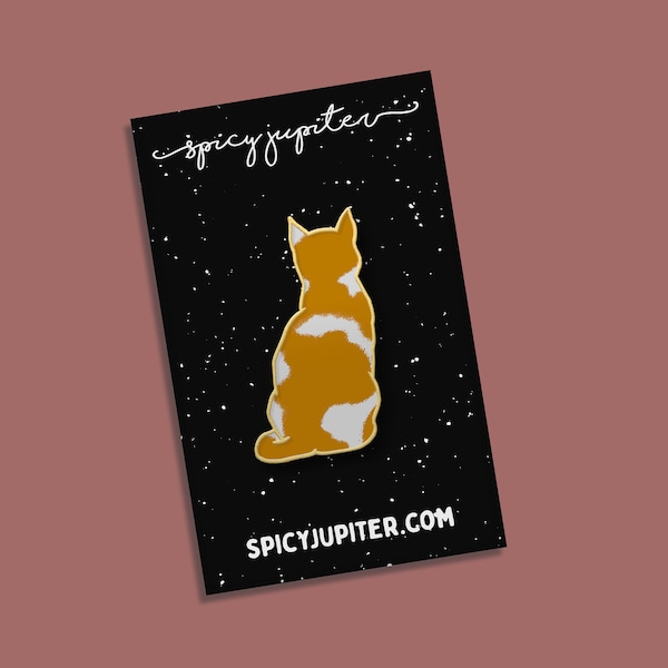 Cat Pin - Etsy