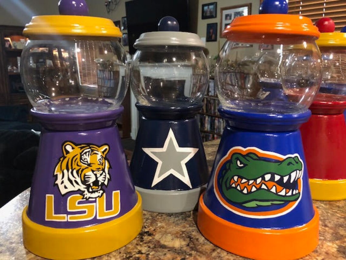 Hand painted gumball machines | Etsy
