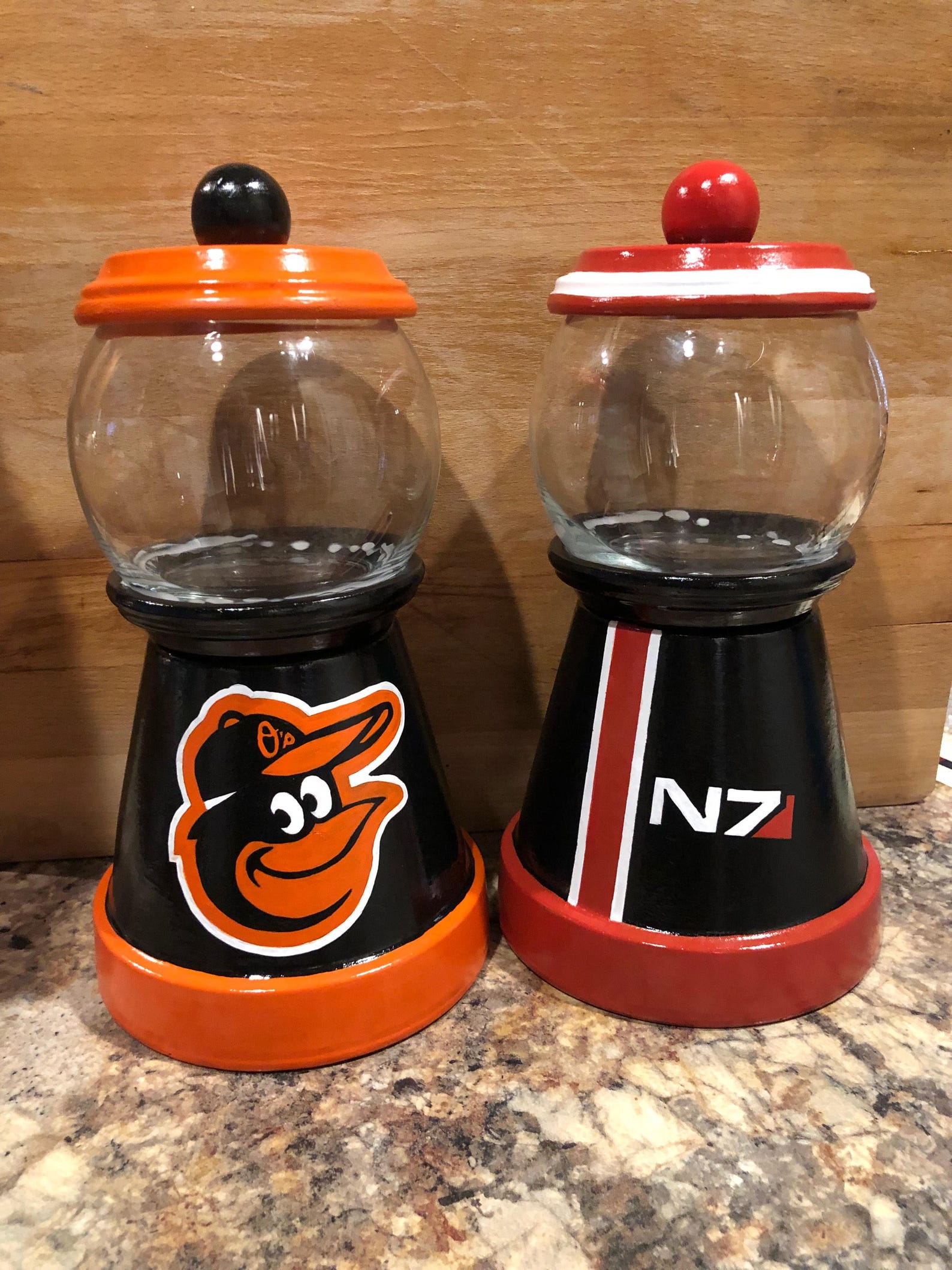 Hand Painted Gumball Machines - Etsy