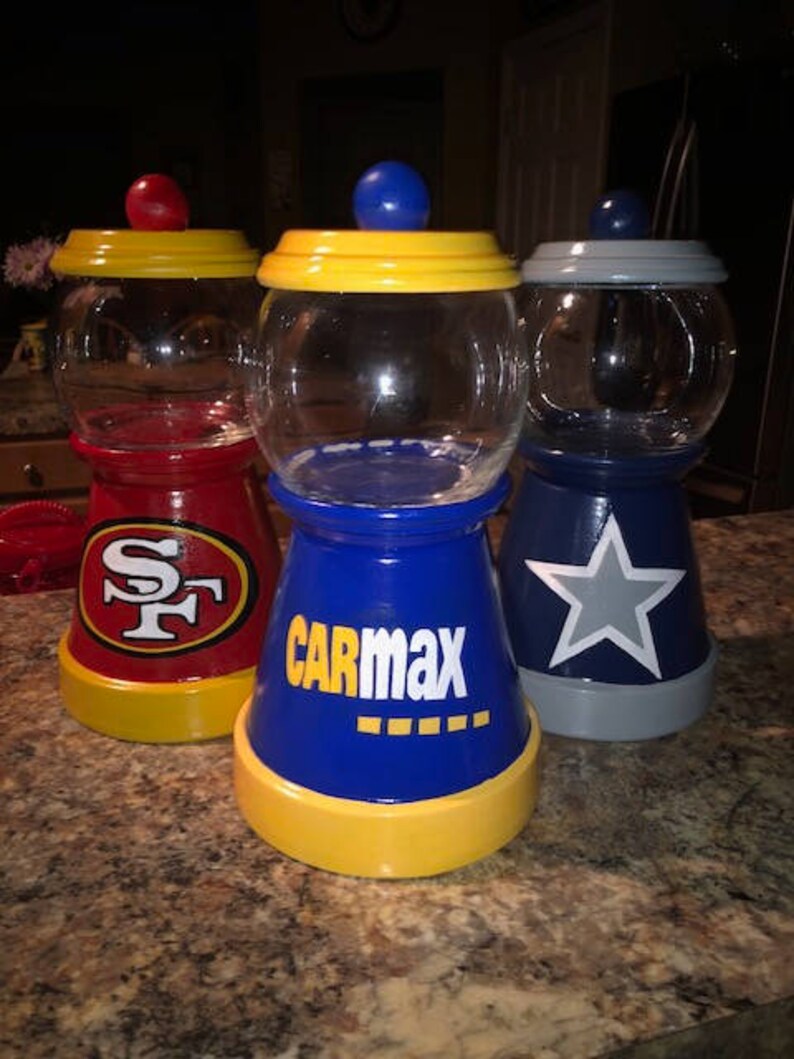 Hand Painted Gumball Machines - Etsy