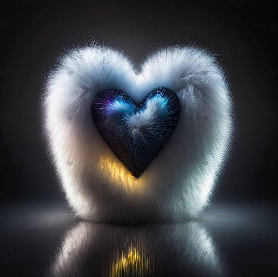 Fuzzy Luvvy Digital Download Art for Valentine's Day - Etsy