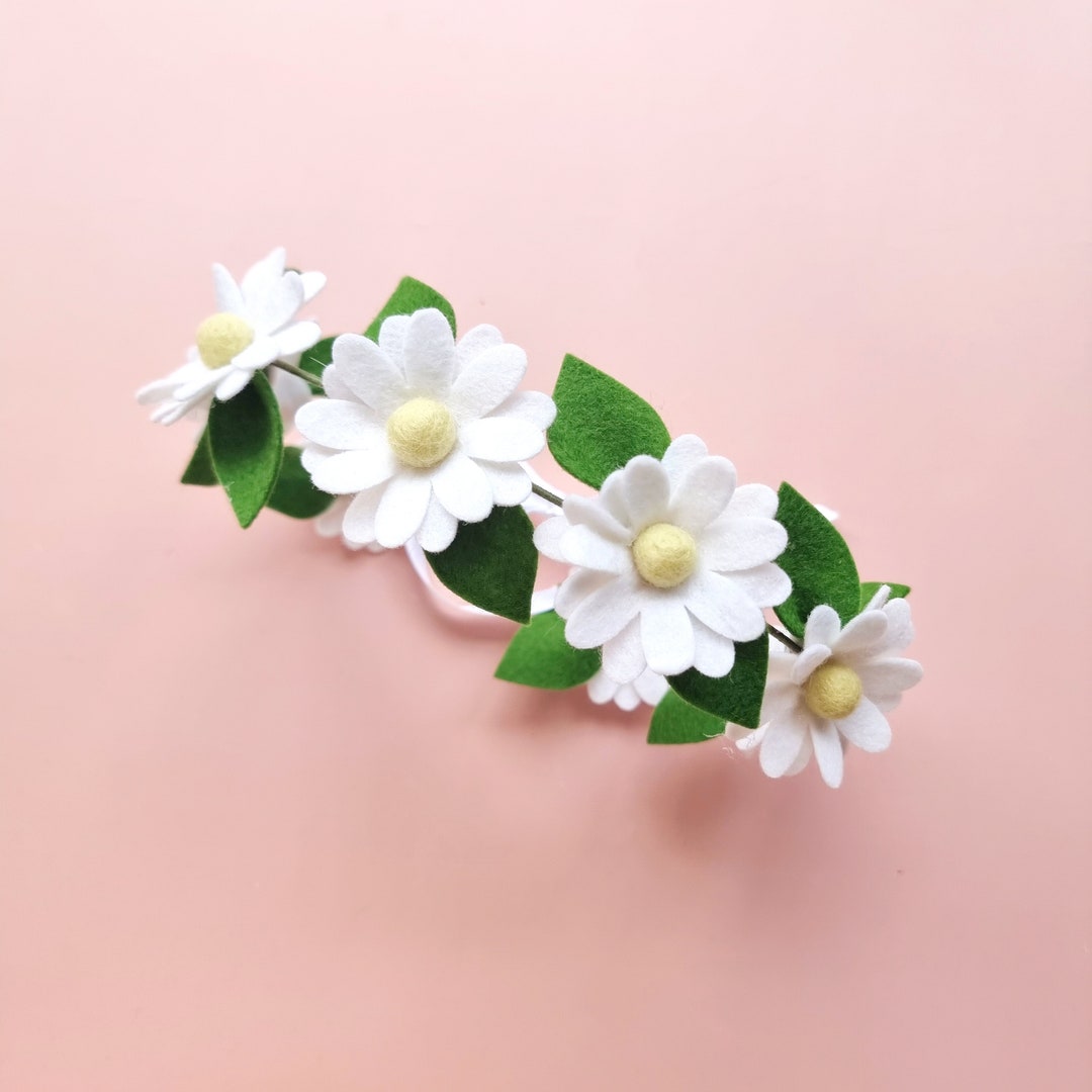 Daisy Chain Flower Crown - Etsy