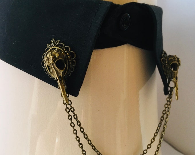 Collar Pin With Bees and Chains, Lapel Pin Elegant Gothic Victorian ...