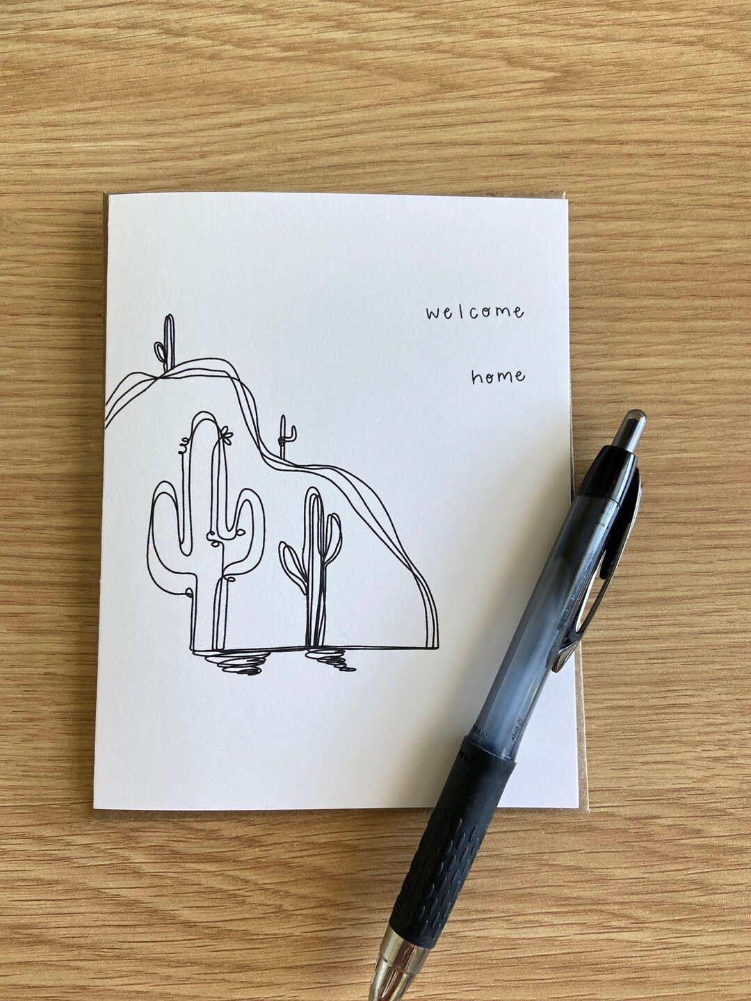 Welcome Home Desert Card - Etsy