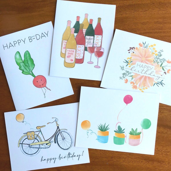 Card Variety Pack - Etsy