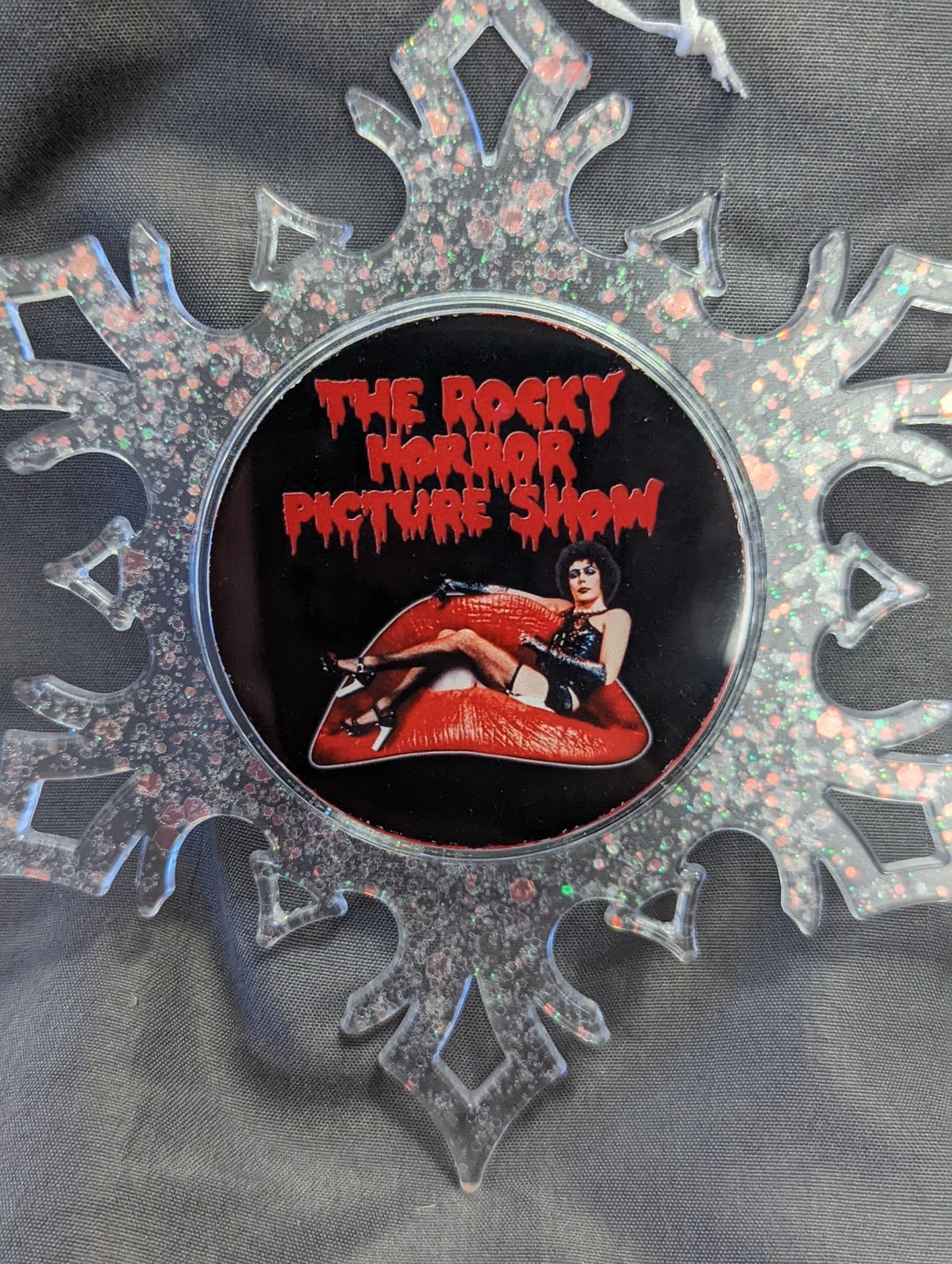 Horror Christmas Snowflake Ornament - Rocky Horror Picture Show ...