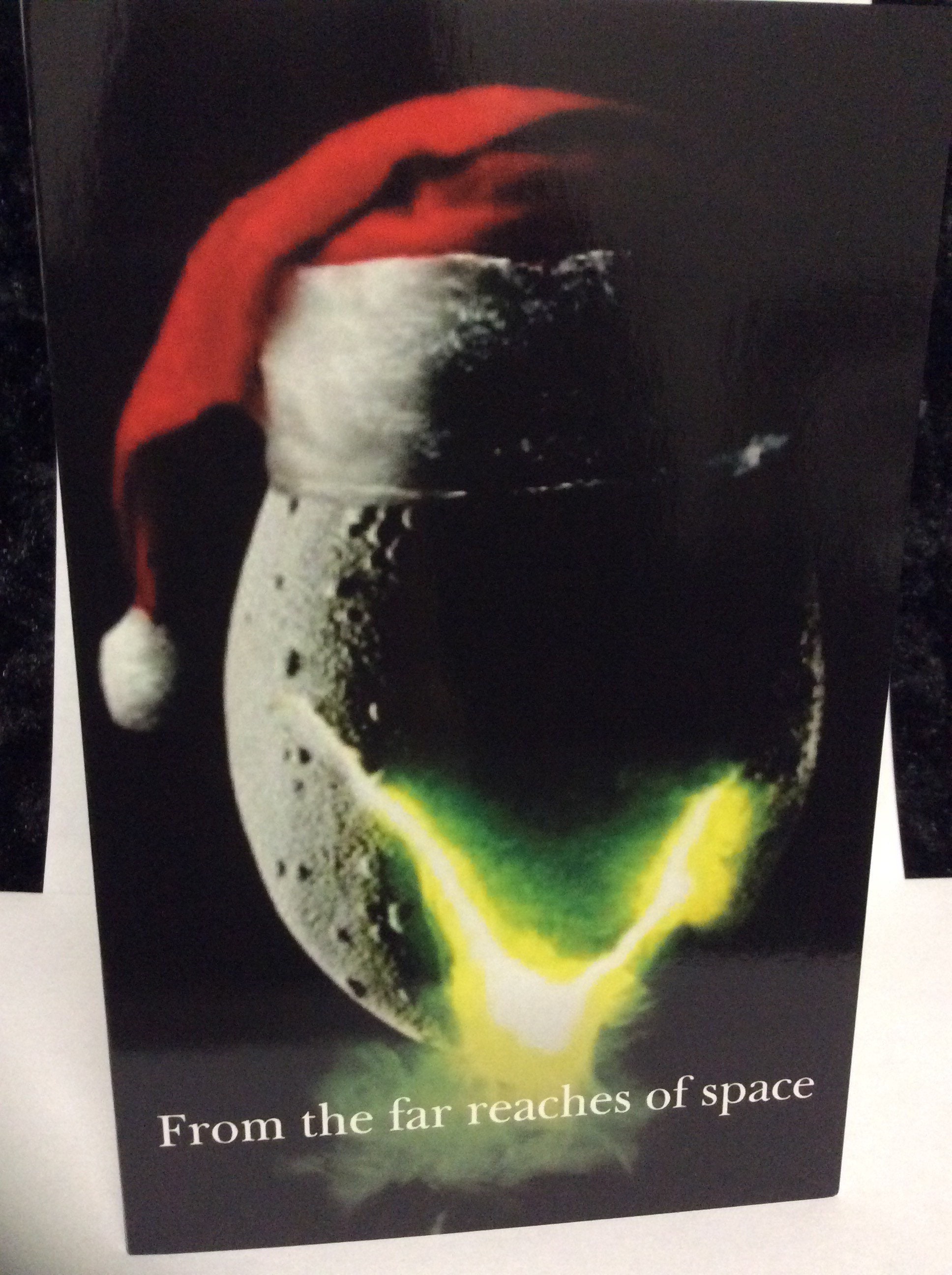 Horror Christmas Card - Holiday - Alien - Aliens - Space - Ripley ...
