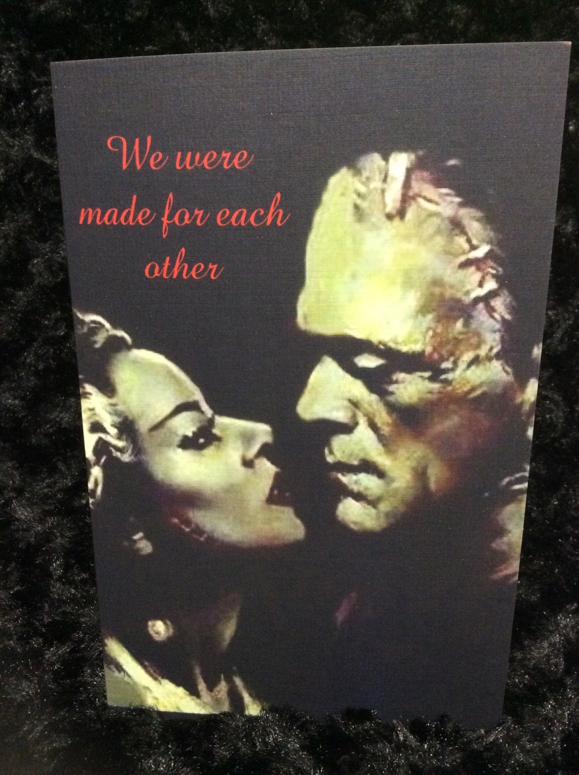 Horror Anniversary Card - Greeting Card - Halloween - Frankenstein ...