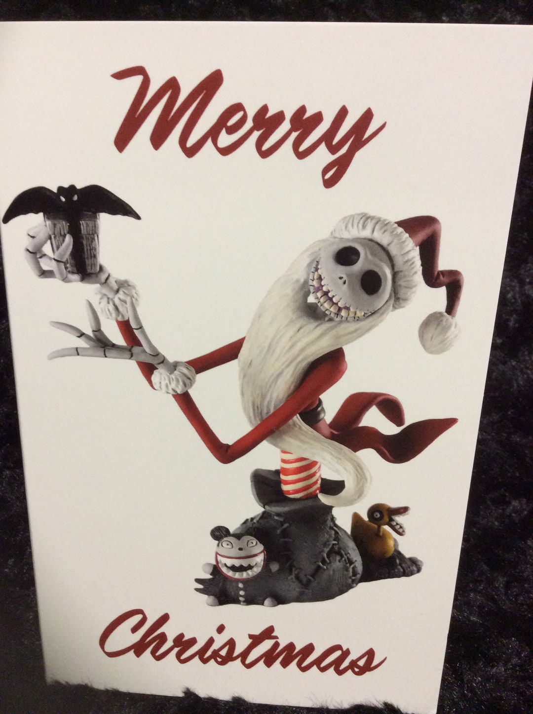 Christmas Horror Card - Greeting Card - Halloween - 5x7 - Nightmare ...