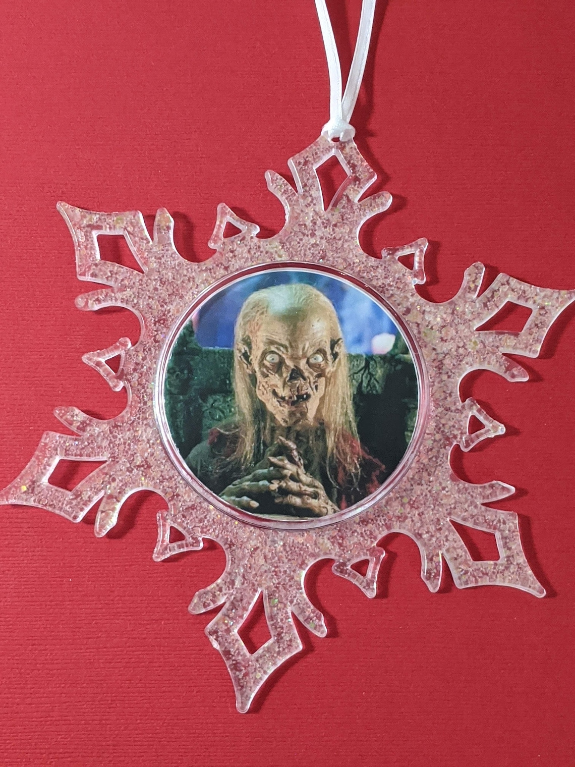 Horror Christmas Snowflake Ornament Tales From the Crypt | Etsy