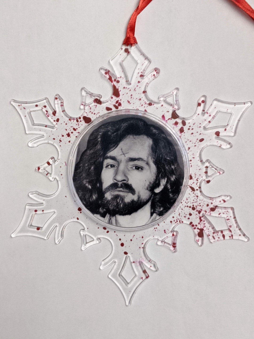 Horror Christmas Snowflake- Serial Killer Edition-serial Killer-charles ...
