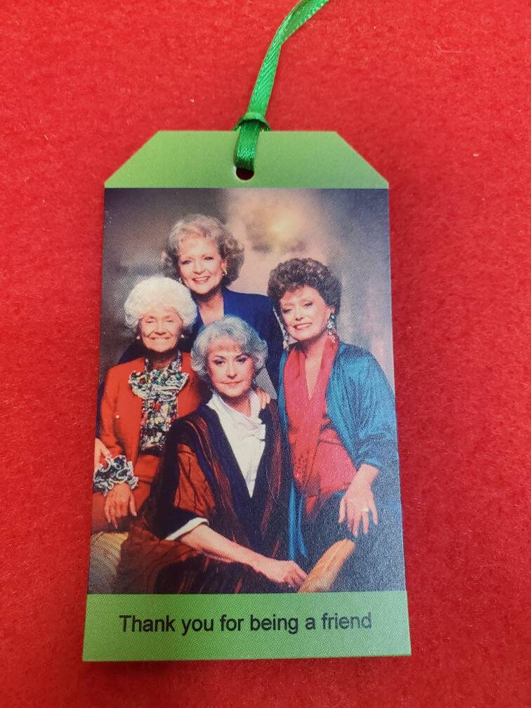 Pop Culture Gift Tags Hang Tags Label Birthday Golden - Etsy