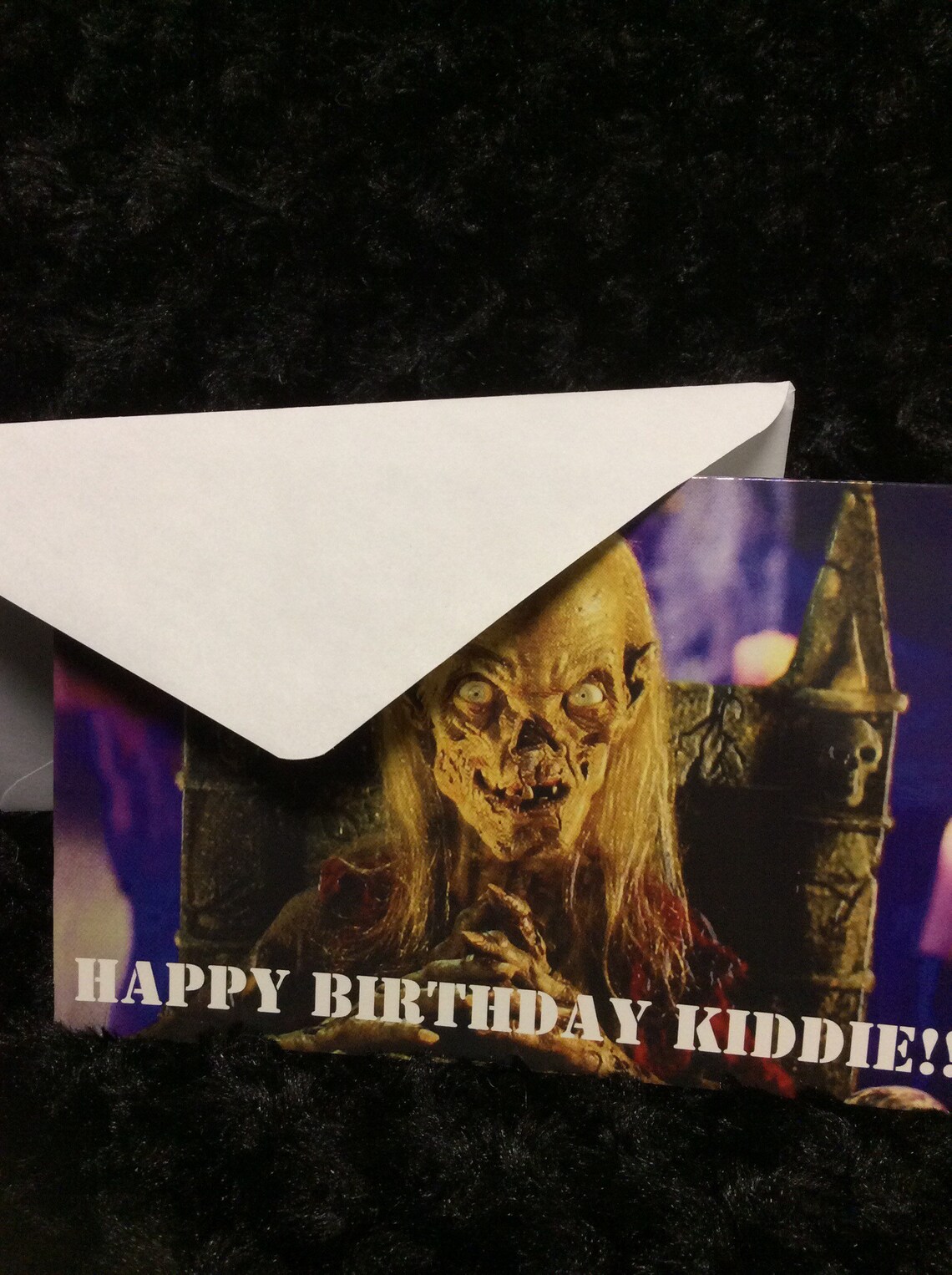 Birthday Horror Card Greeting Card 5x7 Cryptkeeper - Etsy