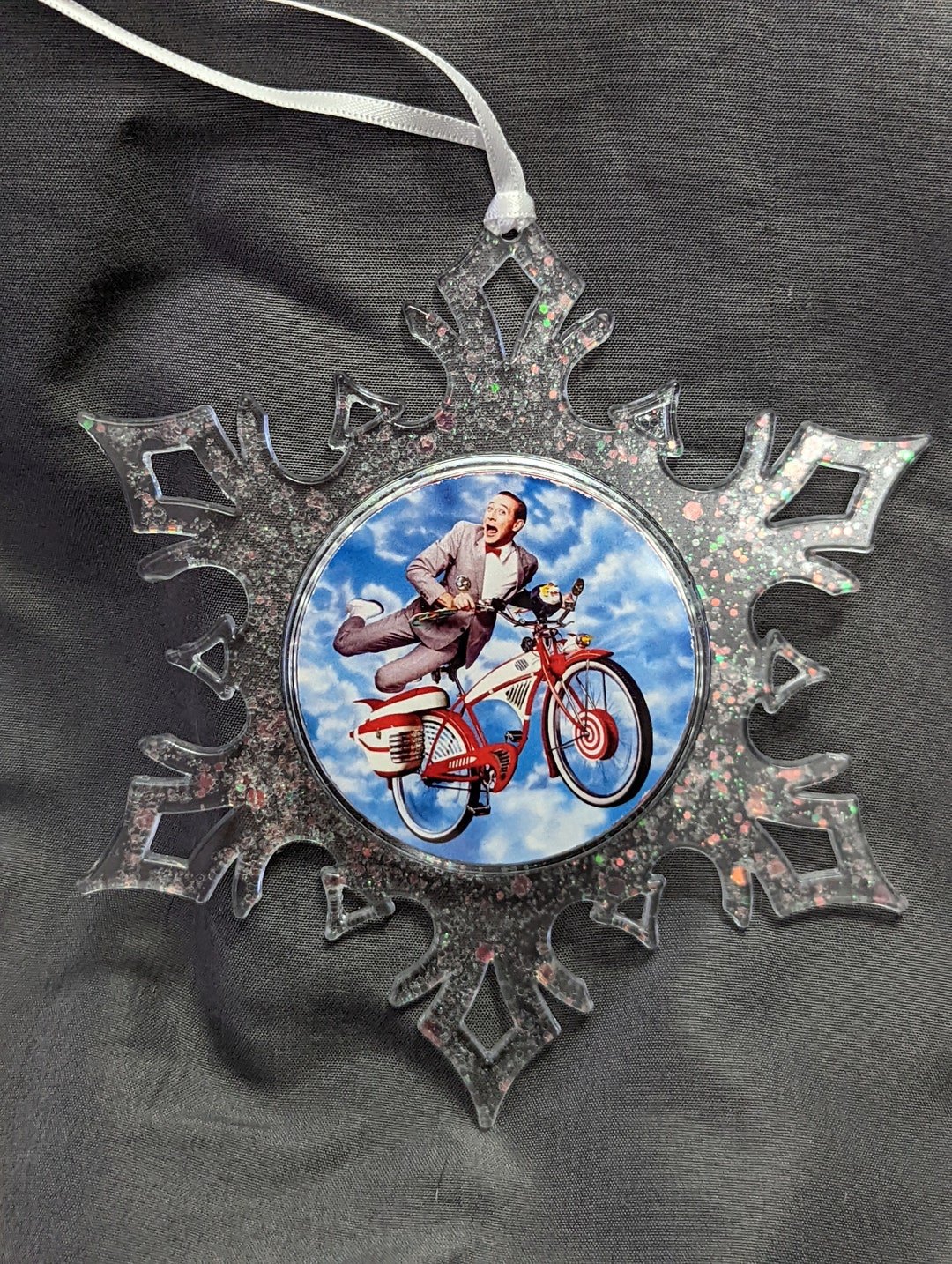 Horror Christmas Snowflake Ornament - Peewee Herman - Big Adventure ...
