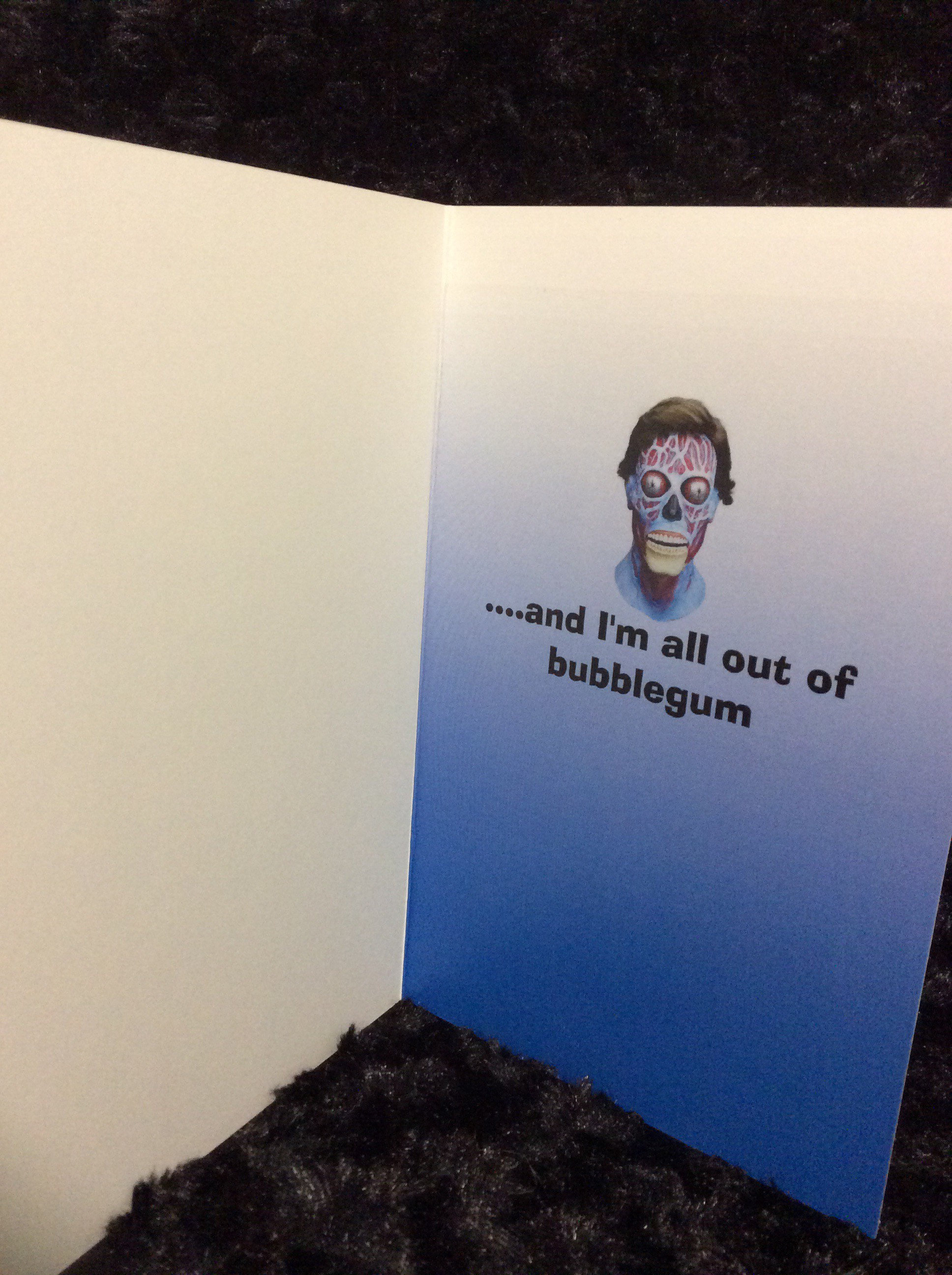 Horror Birthday Card Greeting Card Halloween They Live | Etsy