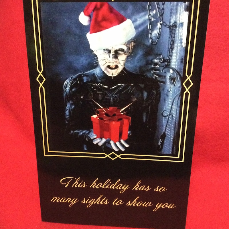 Hellraiser Halloween Card - Etsy