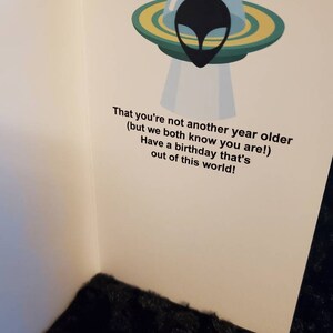 Horror Birthday Card - Greeting Card - Halloween - X-files - Mulder ...
