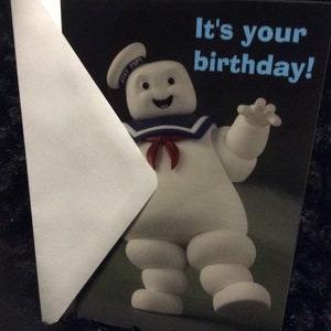 Horror Birthday Card - Greeting Card - Halloween - Ghostbusters - Stay ...
