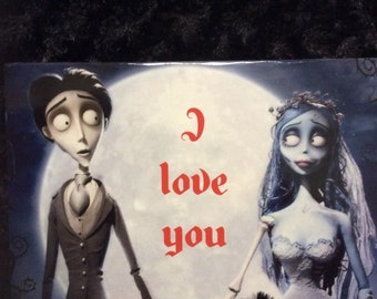 Corpse Bride Card - Etsy