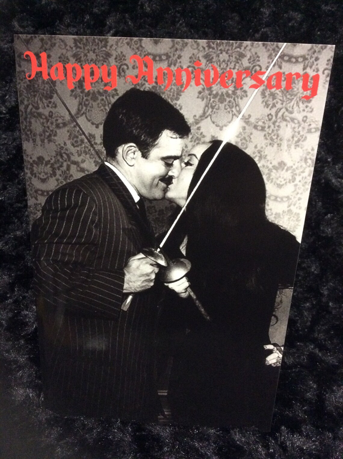 Horror Anniversary Card - Greeting Card - Halloween - the Addams Family ...