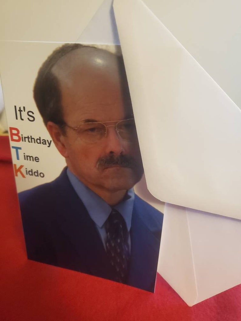 Serial Killer Birthday Card - Horror - BTK - Dennis Rader - Friendship ...