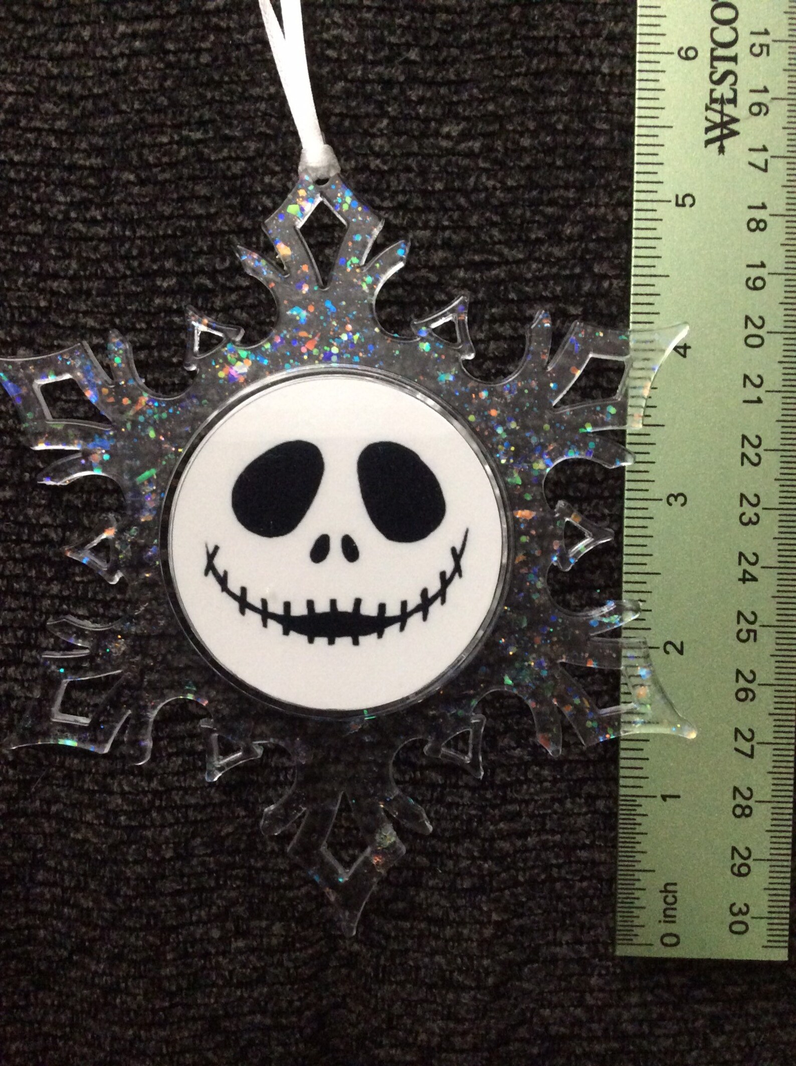 Horror Christmas Snowflake Ornament - Jack - Nightmare Before Christmas ...