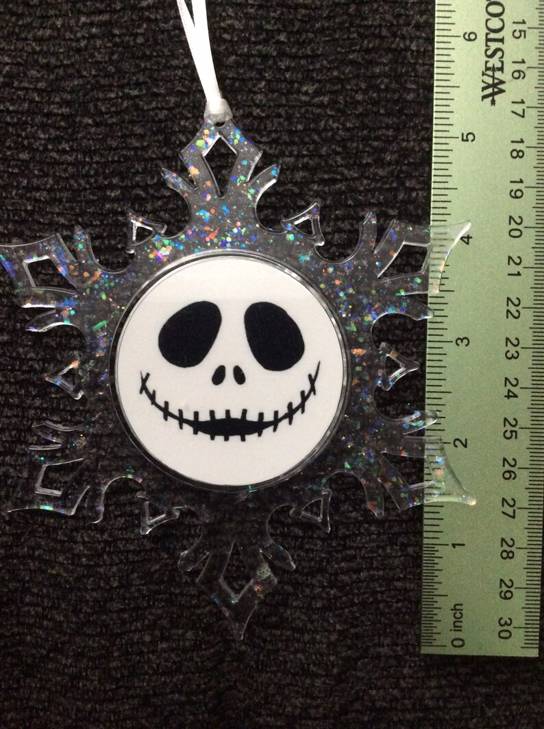 Horror Christmas Snowflake Ornament - Jack - Nightmare Before Christmas ...