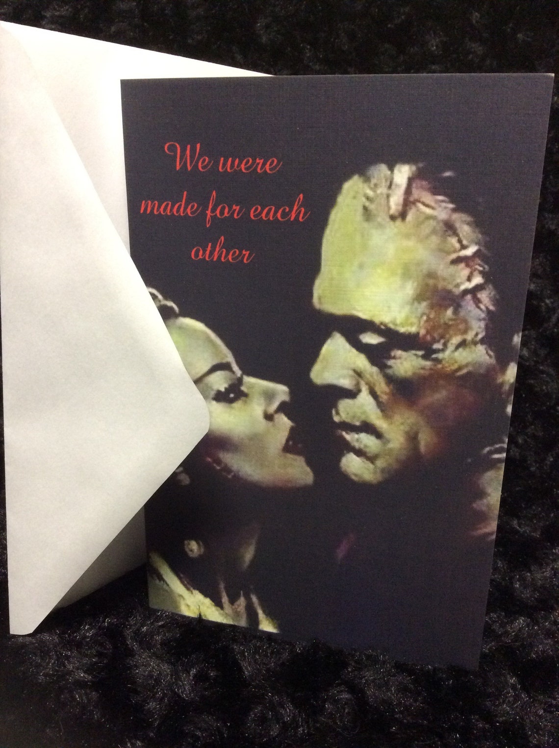 Horror Anniversary Card - Greeting Card - Halloween - Frankenstein ...