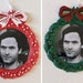 Horror Christmas Wreath Ornament Serial Killers True Crime Stocking ...