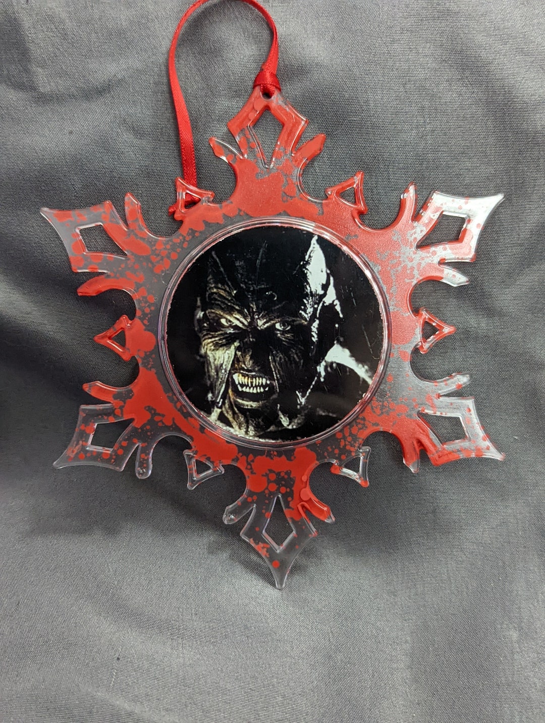 Jeepers Creepers Christmas Ornament – Horror Snowflake Decor - Etsy