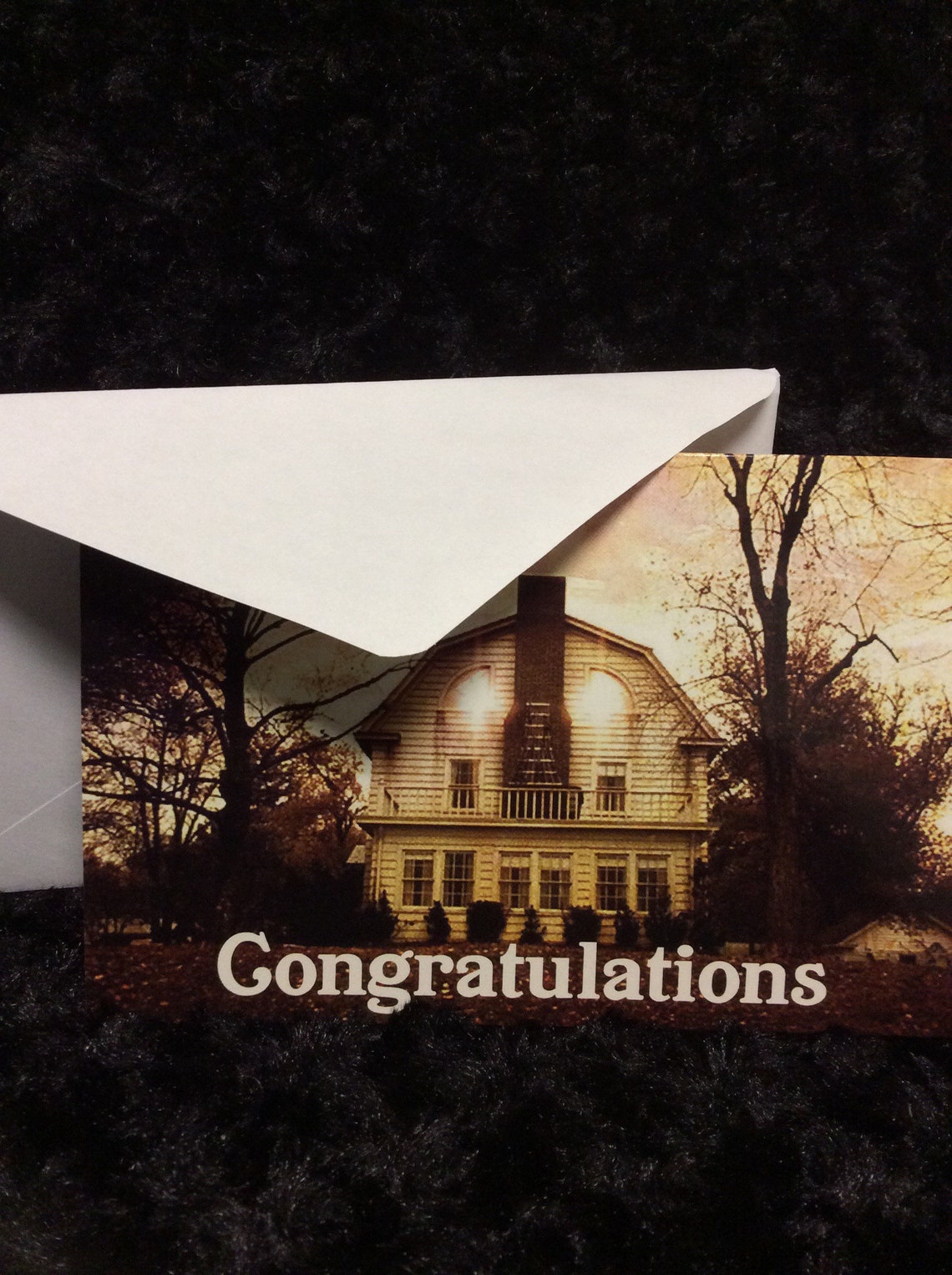 Horror New Home Congratulations Card - Greeting Card - Halloween ...