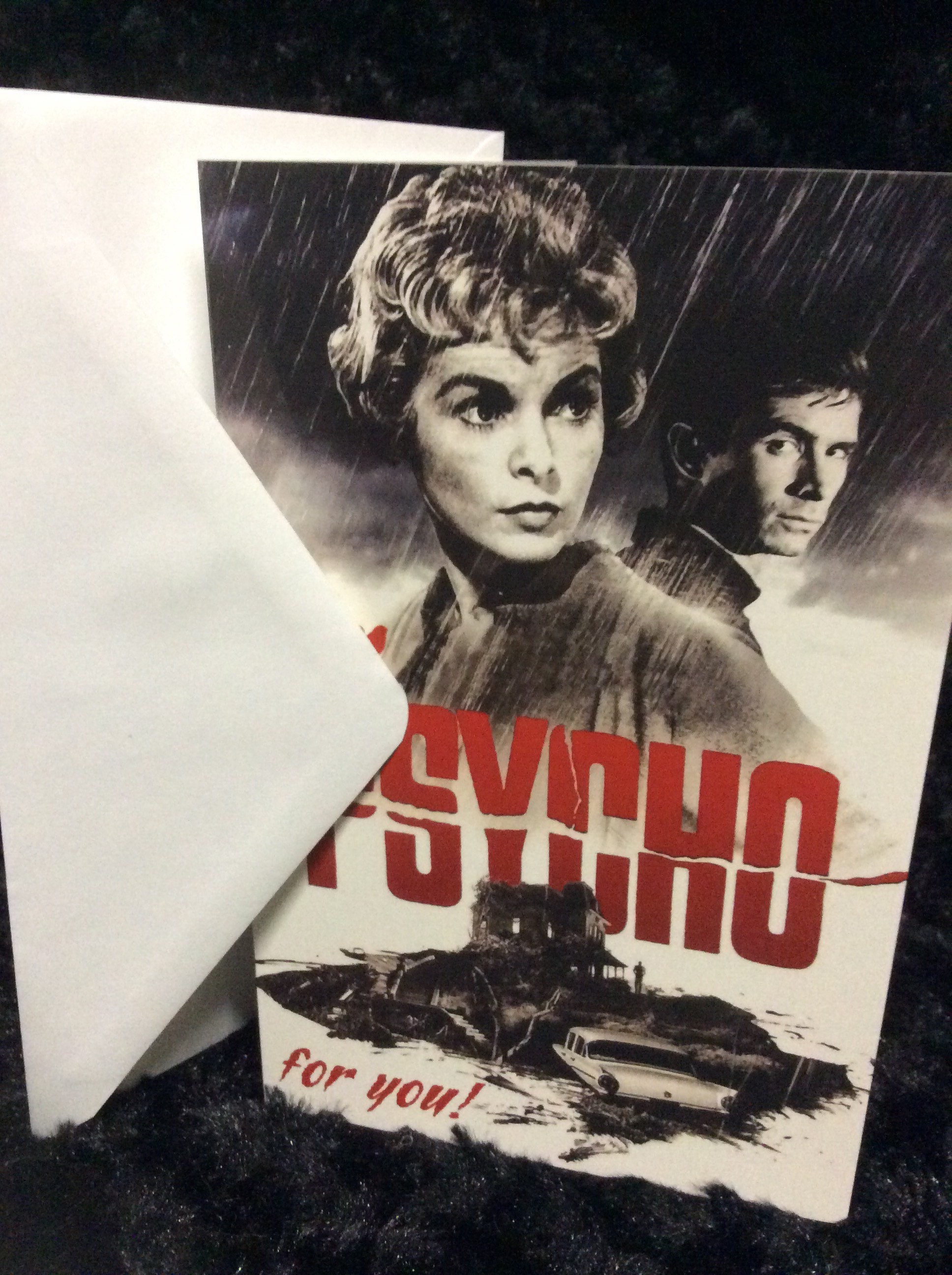 Horror Love Card Blank Card Psycho Love Lovers | Etsy