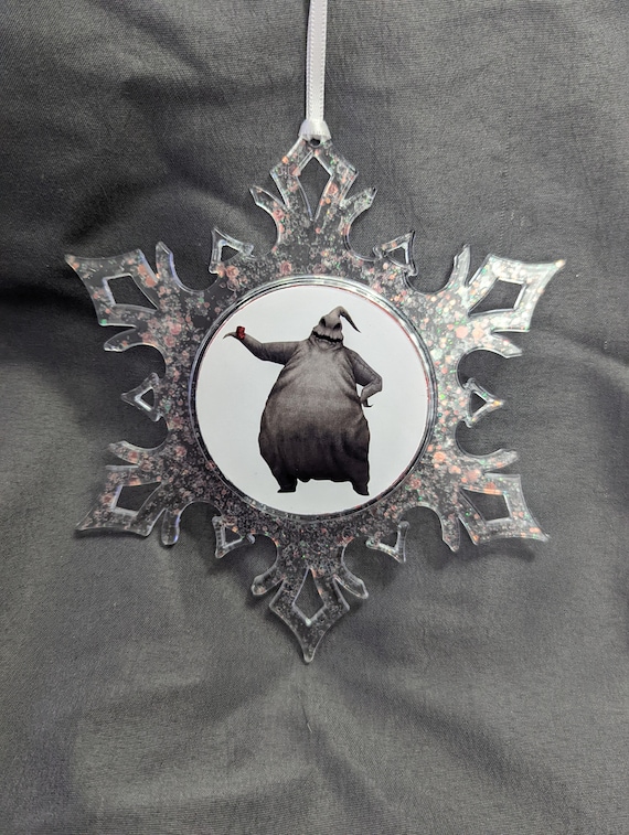 Horror Christmas Snowflake Ornament Oogie Boogie Nightmare - Etsy