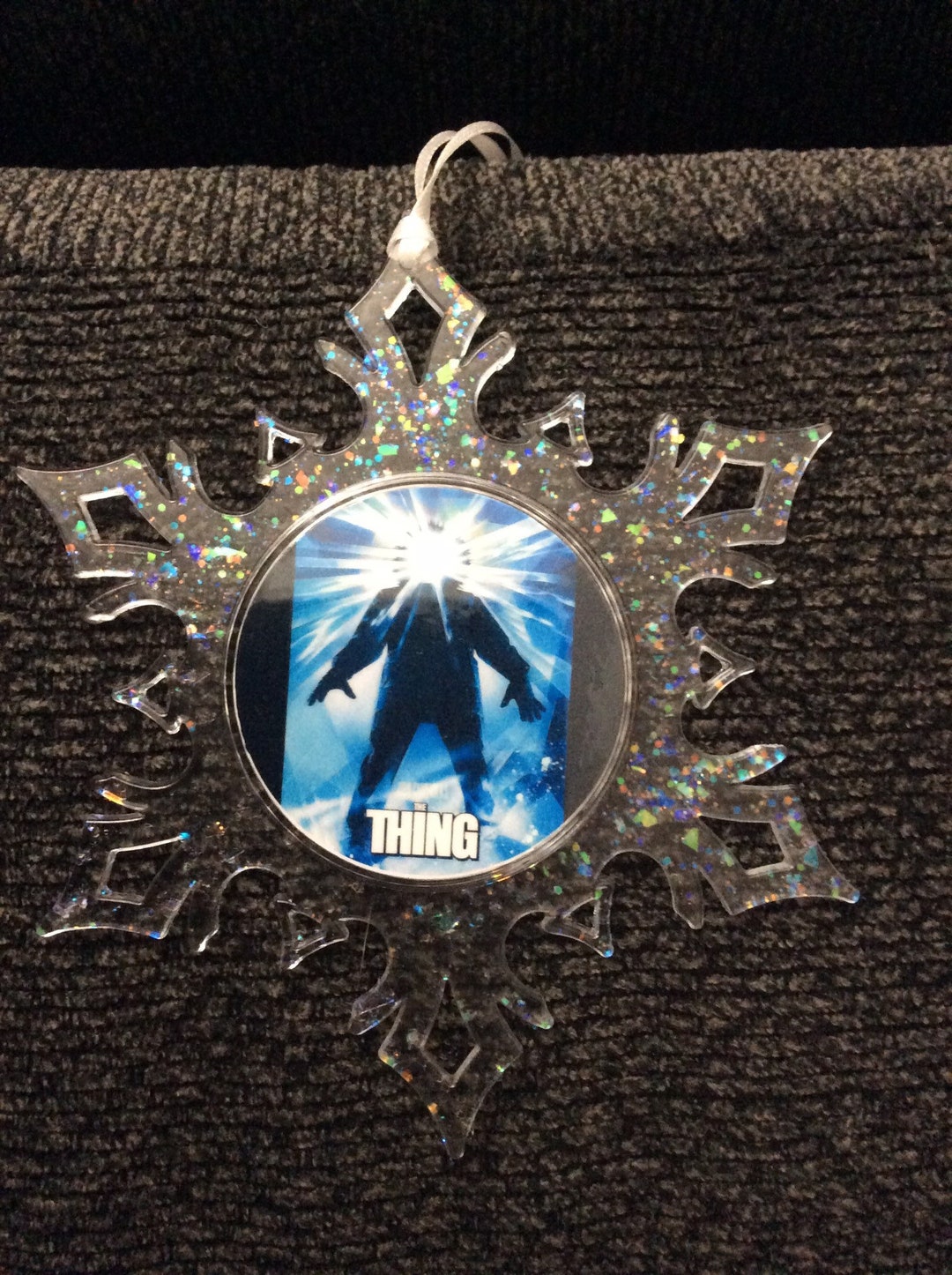 Horror Christmas Snowflake Ornament - the Thing- Halloween - Stocking ...