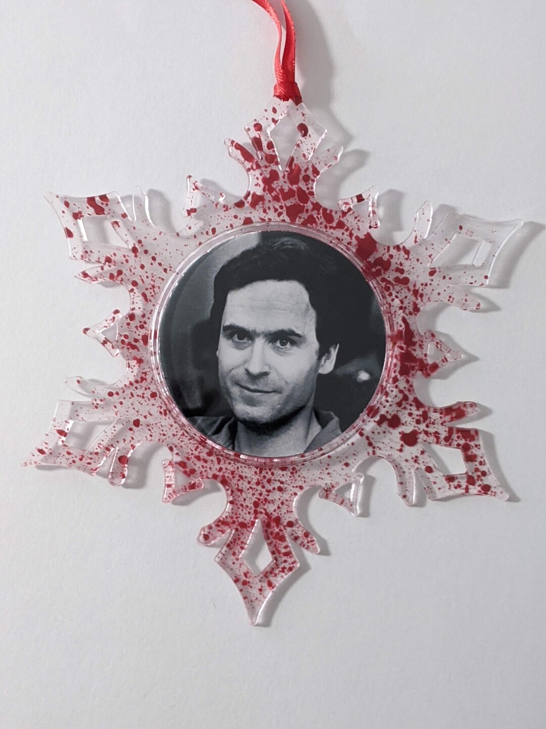 Horror Christmas Snowflake Serial Killer Edition-serial Killer-ted ...