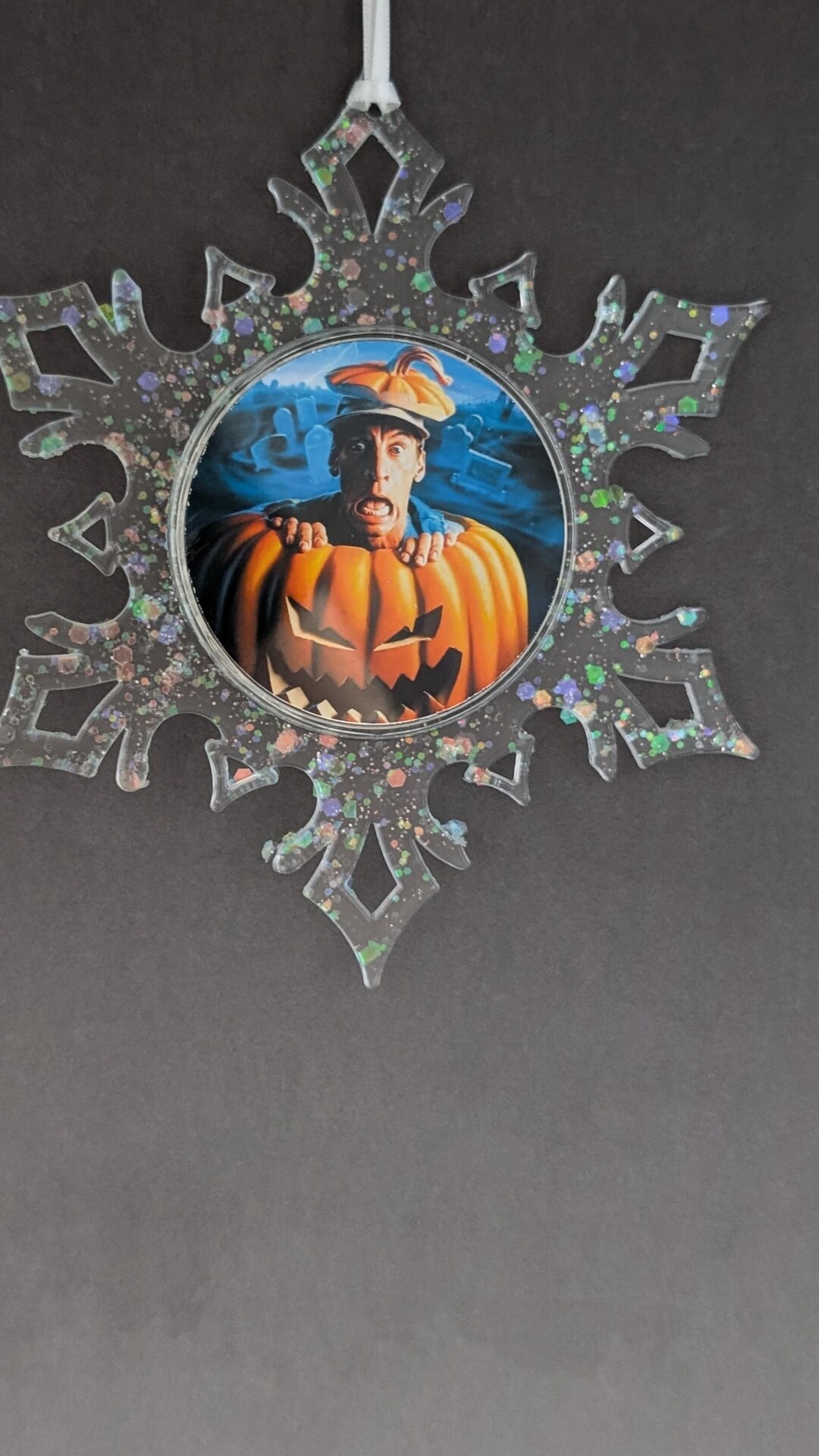 Horror Christmas Snowflake Ornament - Ernest Scared Stupid- Halloween ...