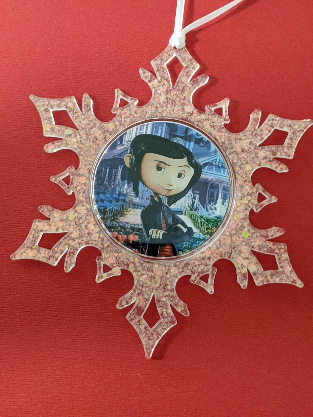 Horror Christmas Snowflake Ornament - Coraline - Santa -stocking ...