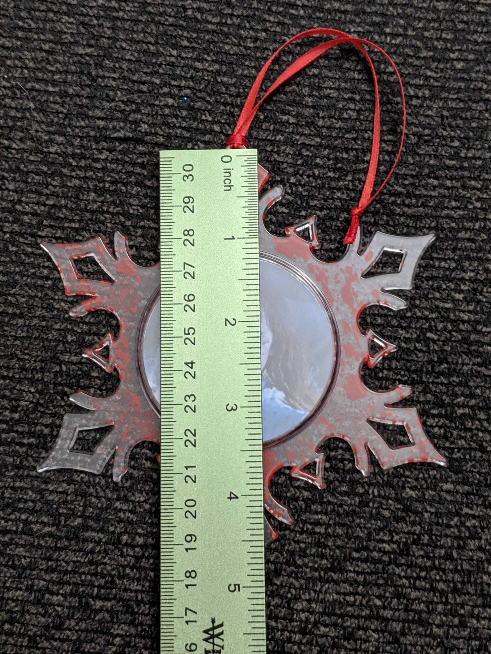 Horror Christmas Snowflake Ornament-the Exorcist-regan-possessed-gift ...