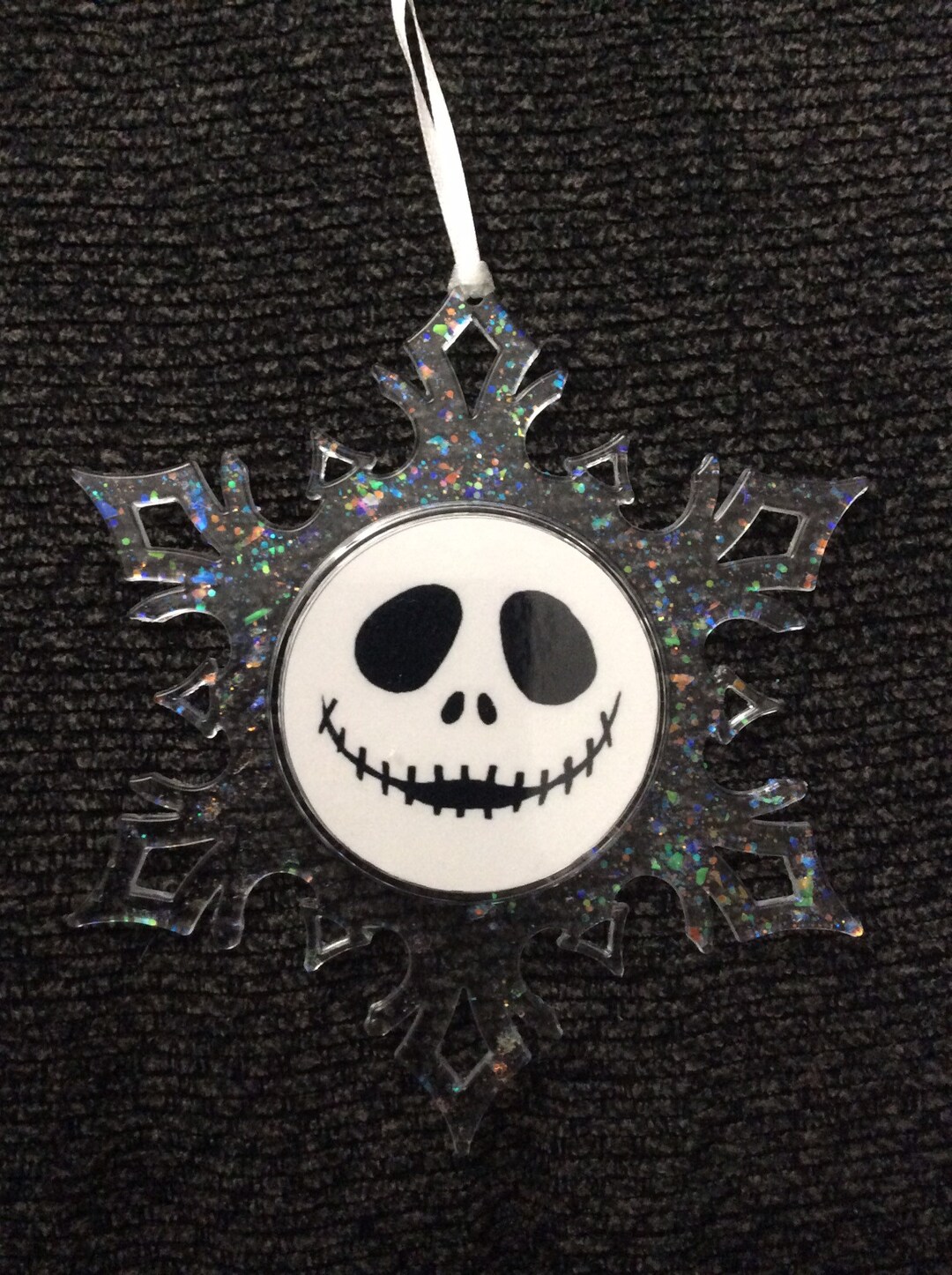 Horror Christmas Snowflake Ornament - Jack - Nightmare Before Christmas ...