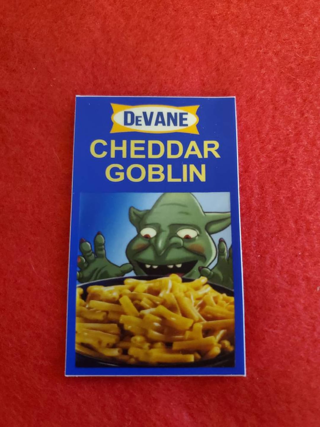 Horror Sticker - Halloween - Cheddar Goblin - Mandy- Mac N Cheese ...