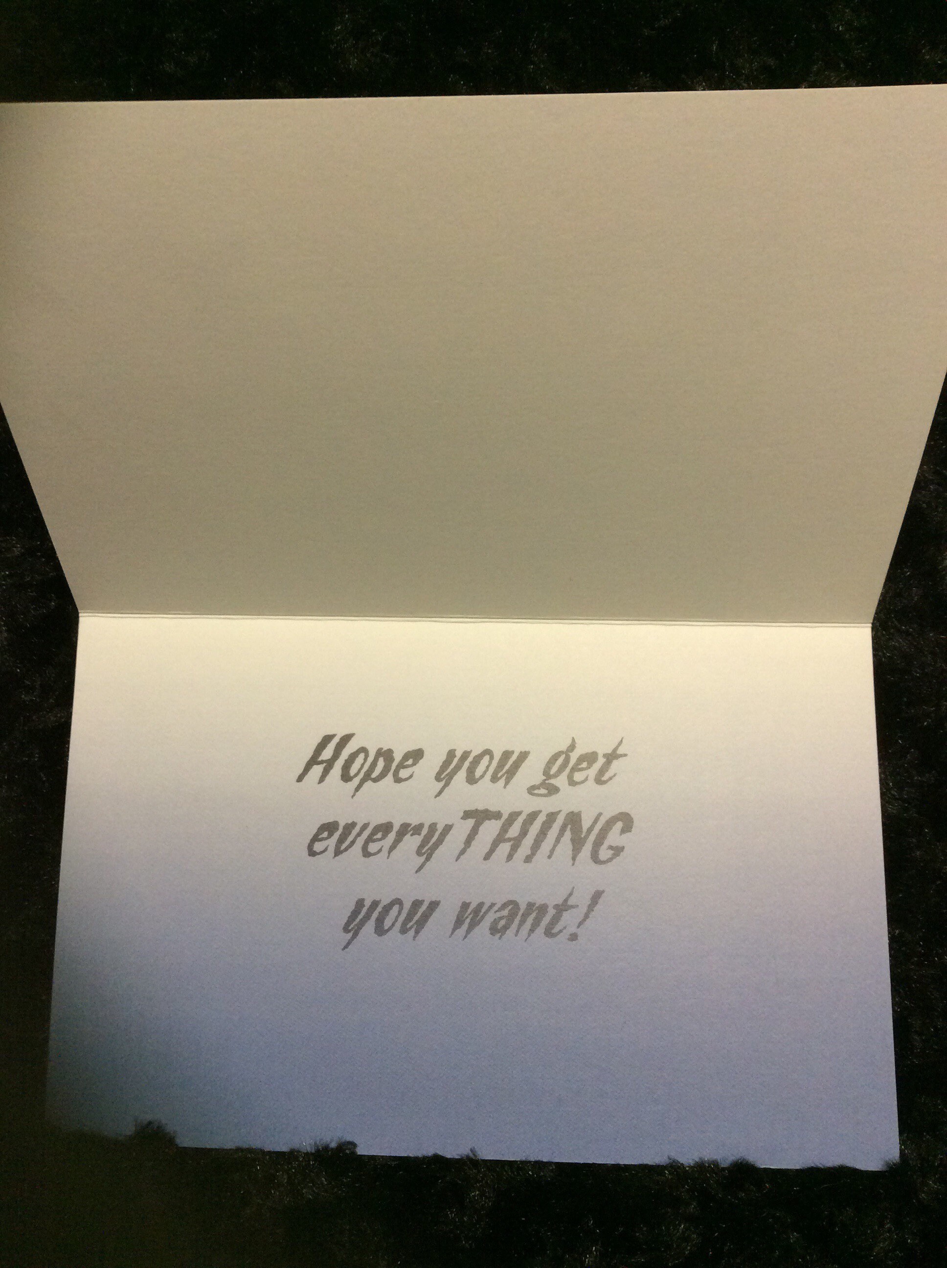 Horror Birthday Card - Greeting Card - the Thing - Monsters - Creepy ...