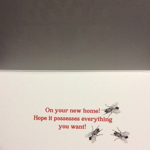 Horror New Home Congratulations Card - Greeting Card - Halloween ...