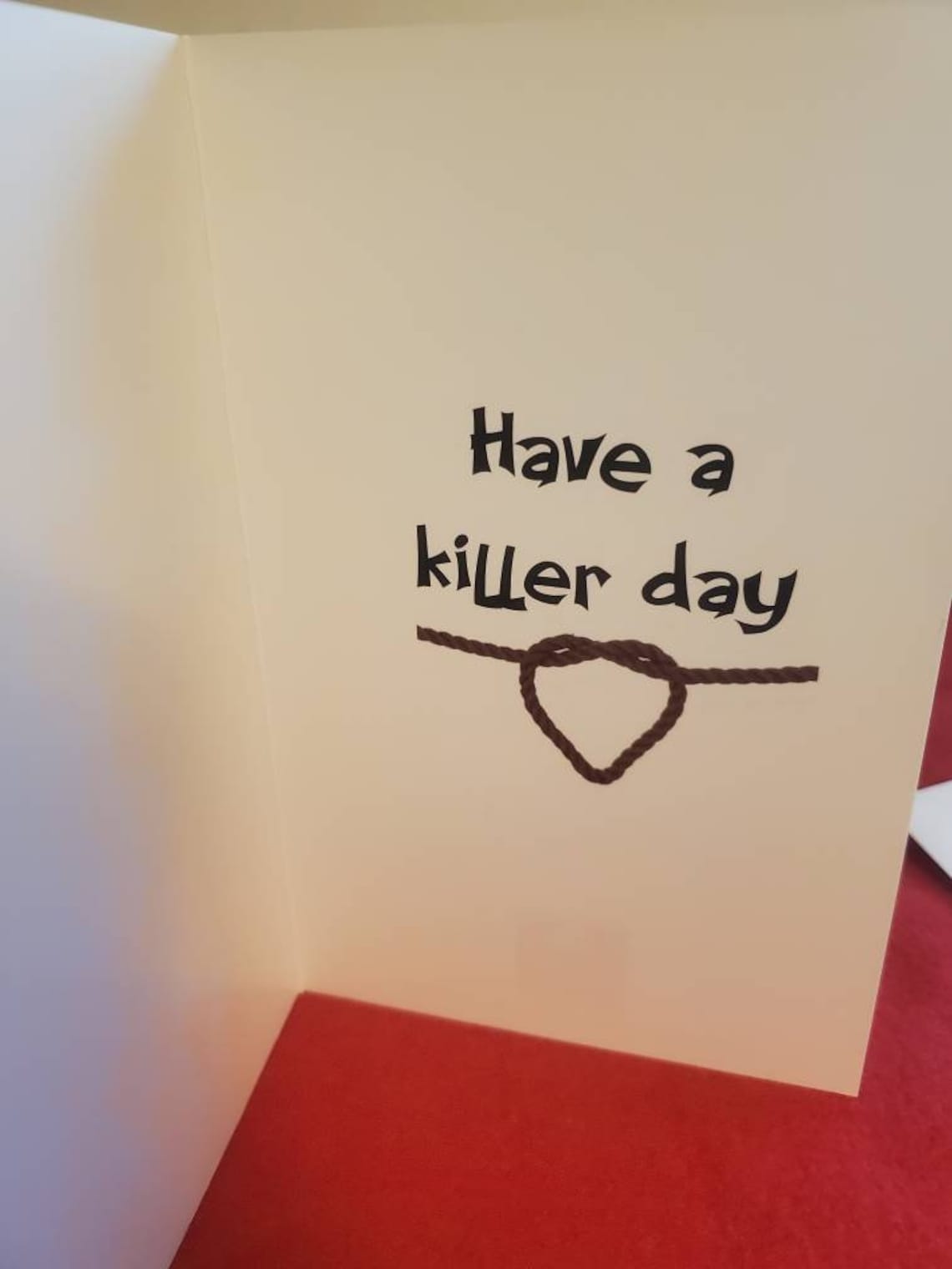 Serial Killer Birthday Card Horror BTK Dennis Rader - Etsy