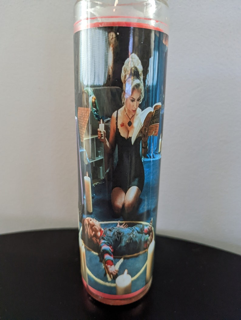Horror Prayer Candle bride of Chucky Creepygift Killer - Etsy